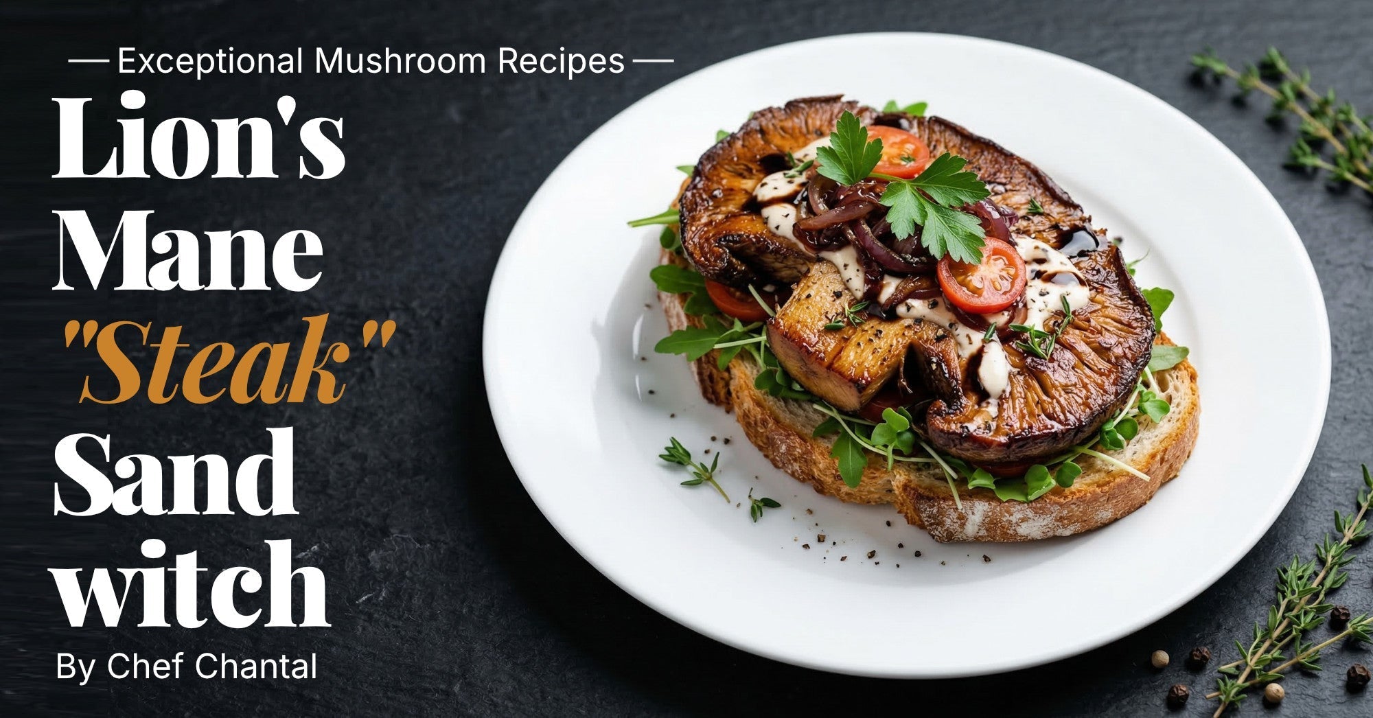 This Lion's Mane 'Steak' Sandwich That Me To Grow It – The Mushroom Box